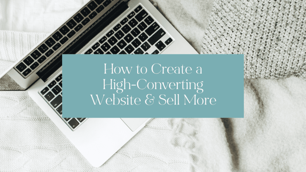High-Converting Website Design for Coaches | Jessie Richards Designs