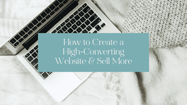 High-Converting Website Design for Coaches | Jessie Richards Designs